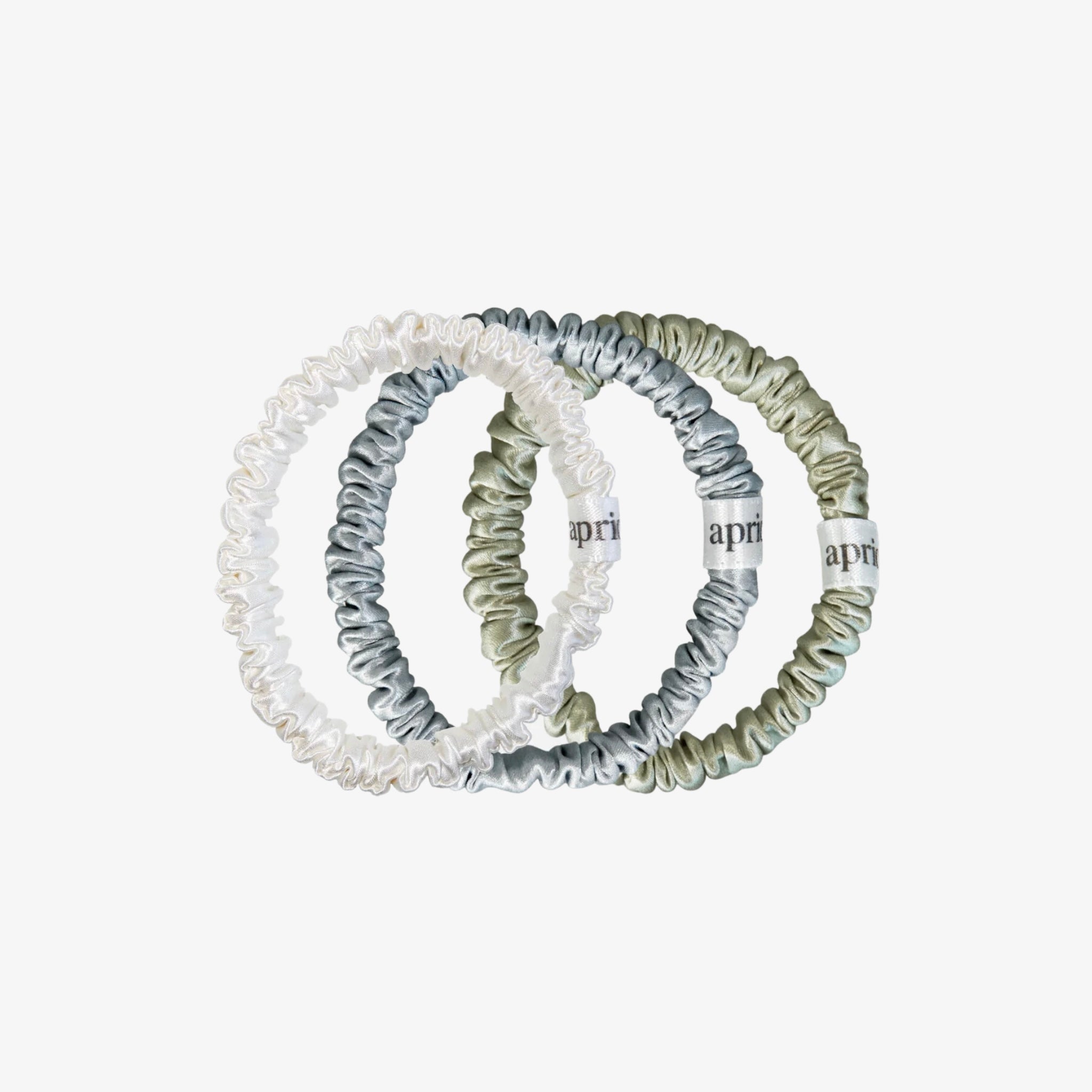 Apricité – Silk Scrunchies